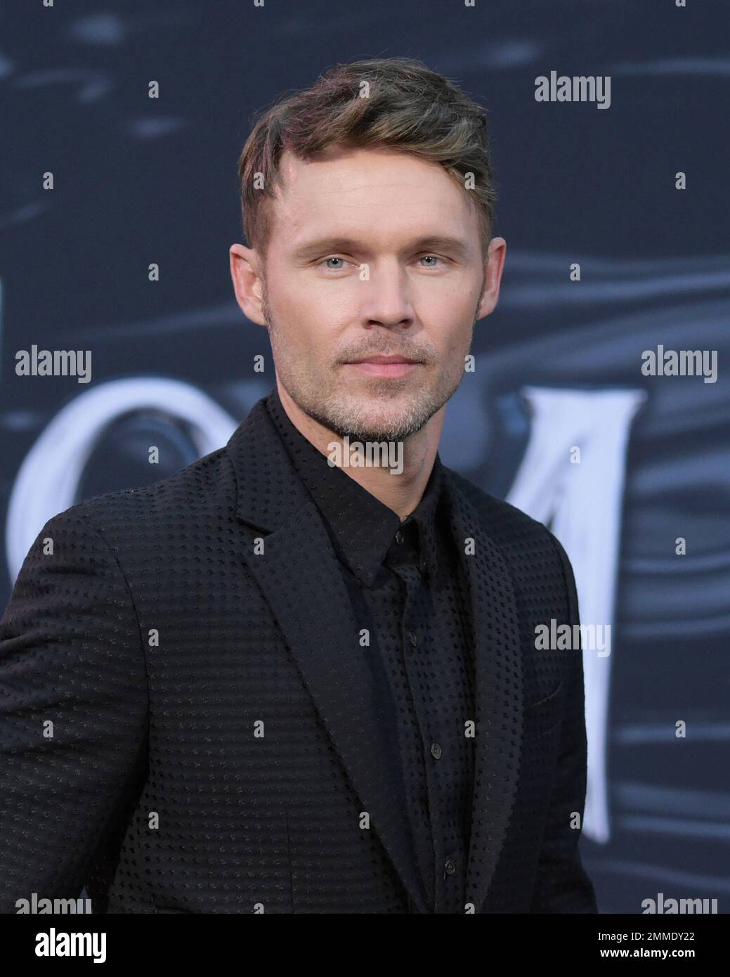 Scott Haze arrives at the world premiere of "Venom" on Monday, Oct. 1 ...