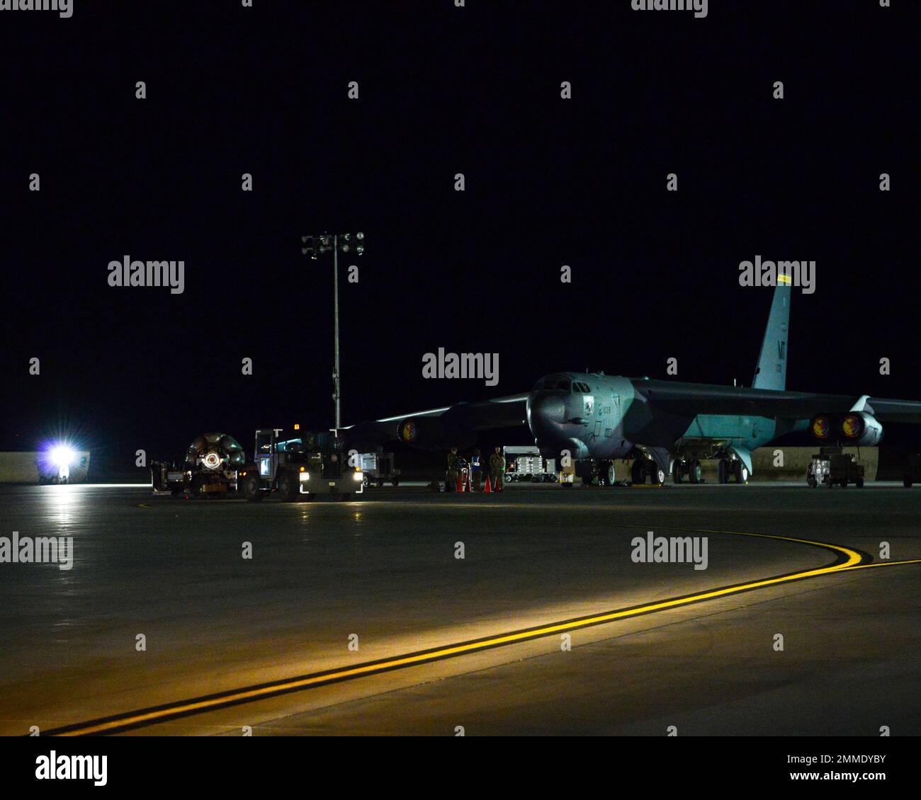 A 705th Munitions Squadron and 5th Security Forces Squadron convoy ...