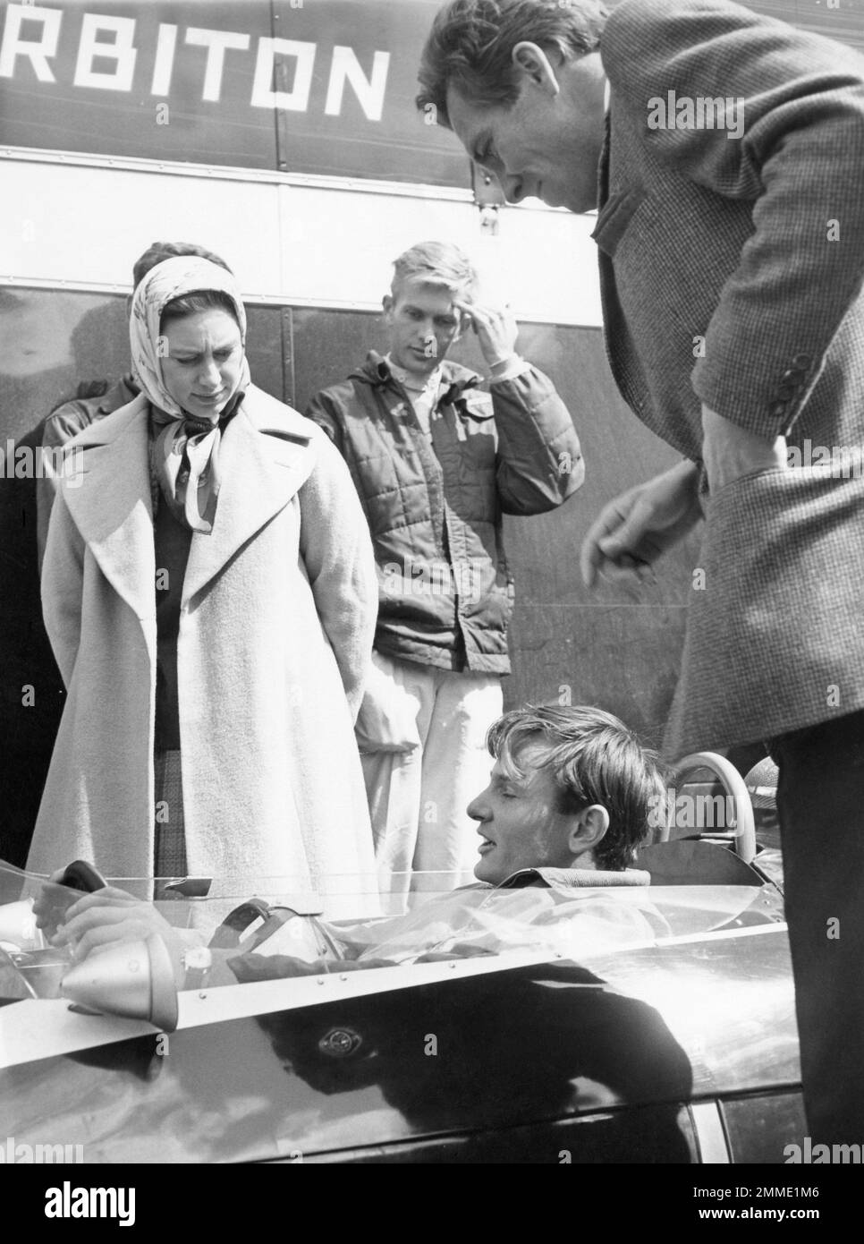 Britain's Princess Margaret, and her husband Lord Snowdon, chat with ...