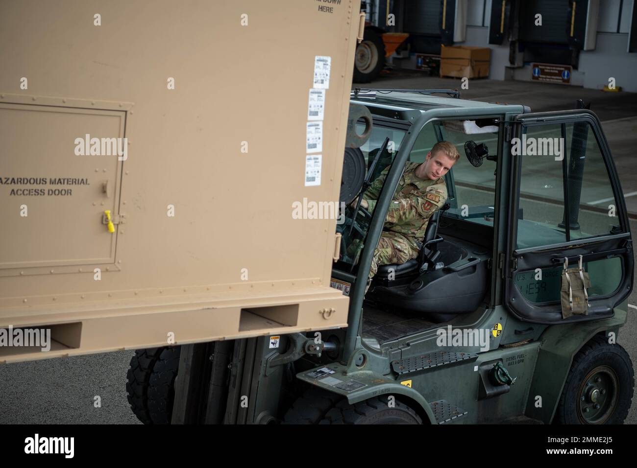 U.S. Air Force Senior Airman Jackson Elliott, 86th Vehicle Readiness ...