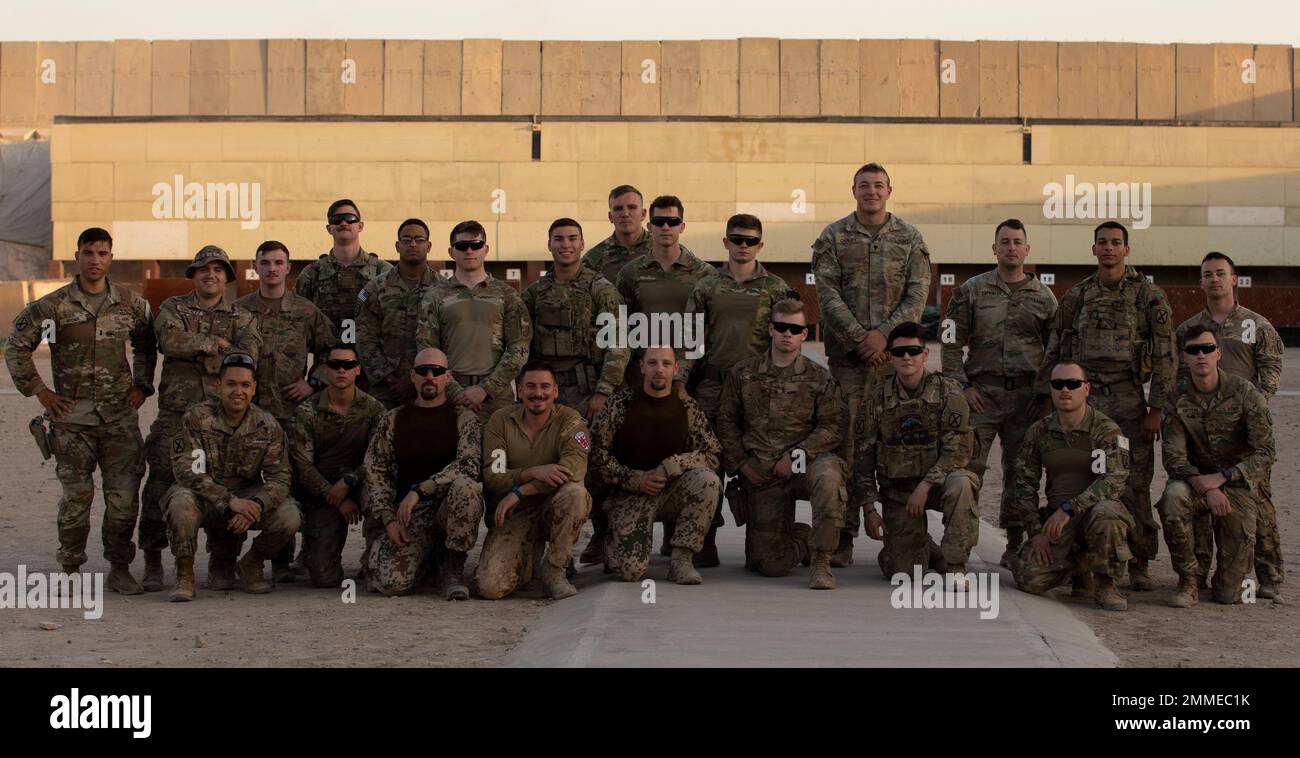 U.S. Army Soldiers with 2nd Battalion, 22nd Infantry Regiment, 1st ...
