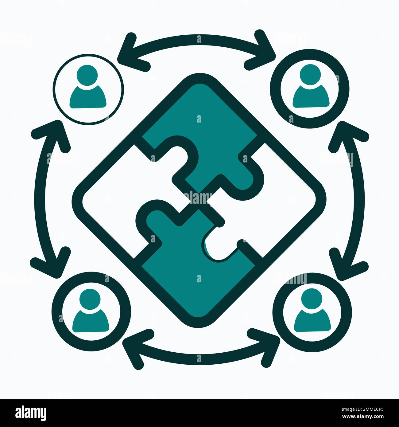 Team management in business icon. Can be used for business app and web ...