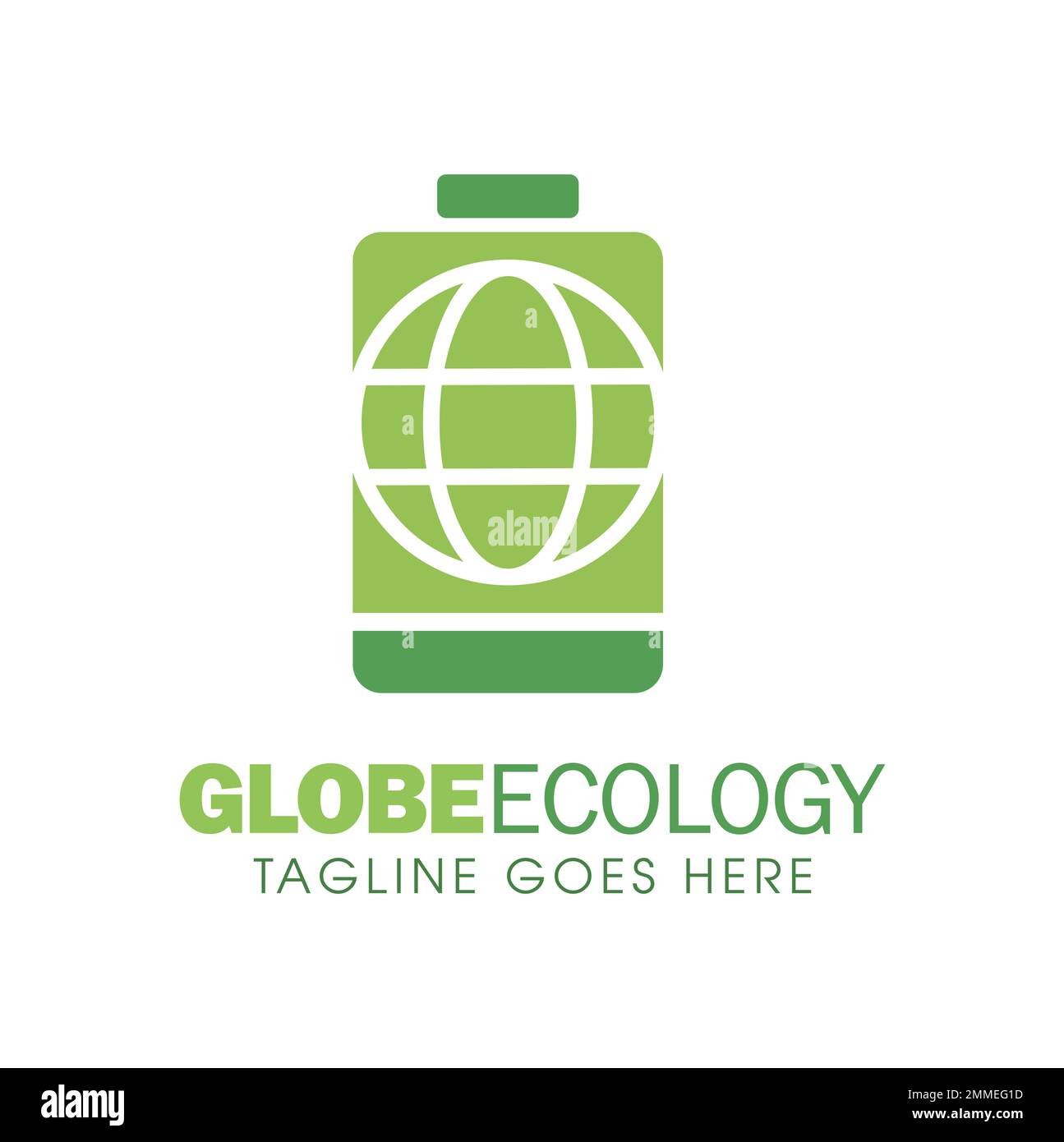 A vector illustration of Globe Earth Ecology Logo Sign Stock Vector ...