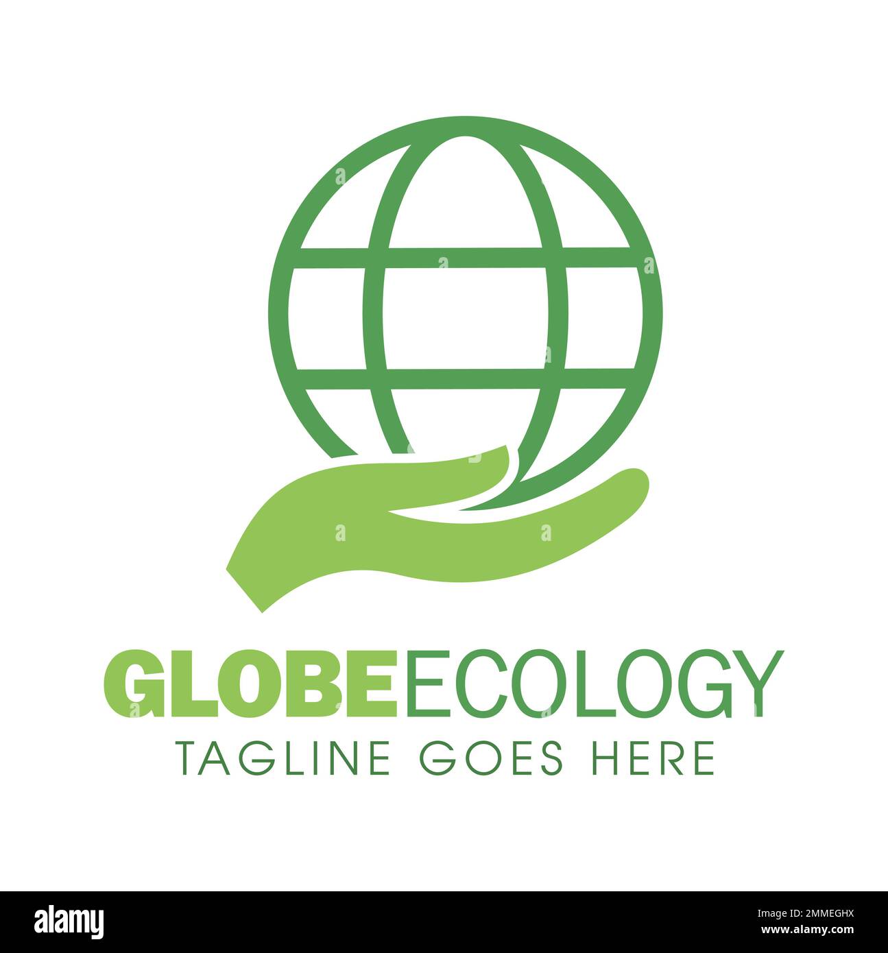 A vector illustration of Globe Earth Ecology Logo Sign Stock Vector ...