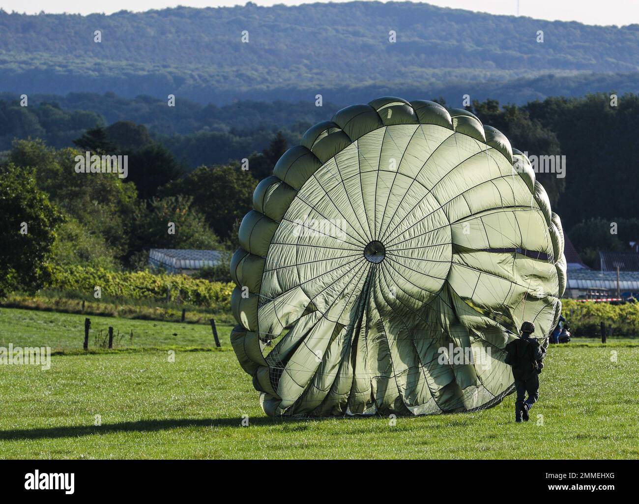 Wwii 82nd Airborne Jump Painting