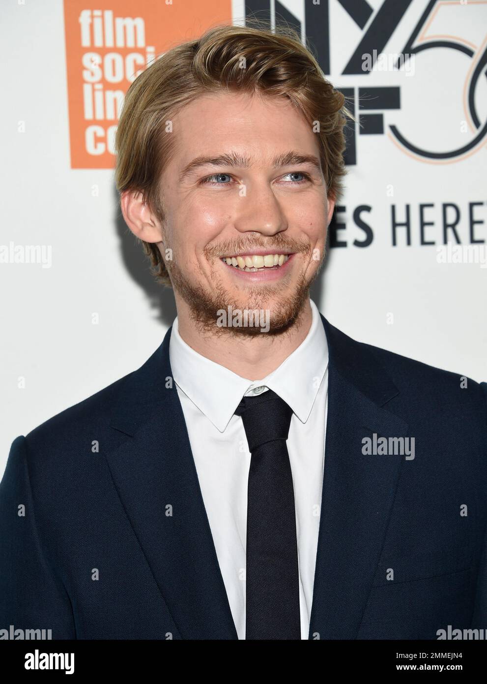 Actor Joe Alwyn attends the 56th New York Film Festival opening night ...