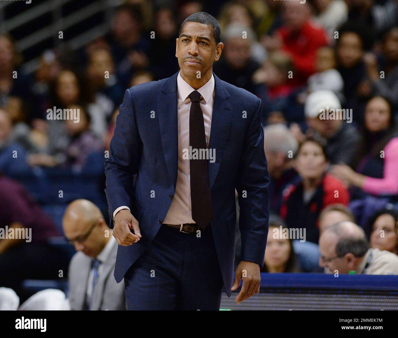 FILE - In this Feb. 25, 2018, file photo, then-Connecticut coach Kevin ...