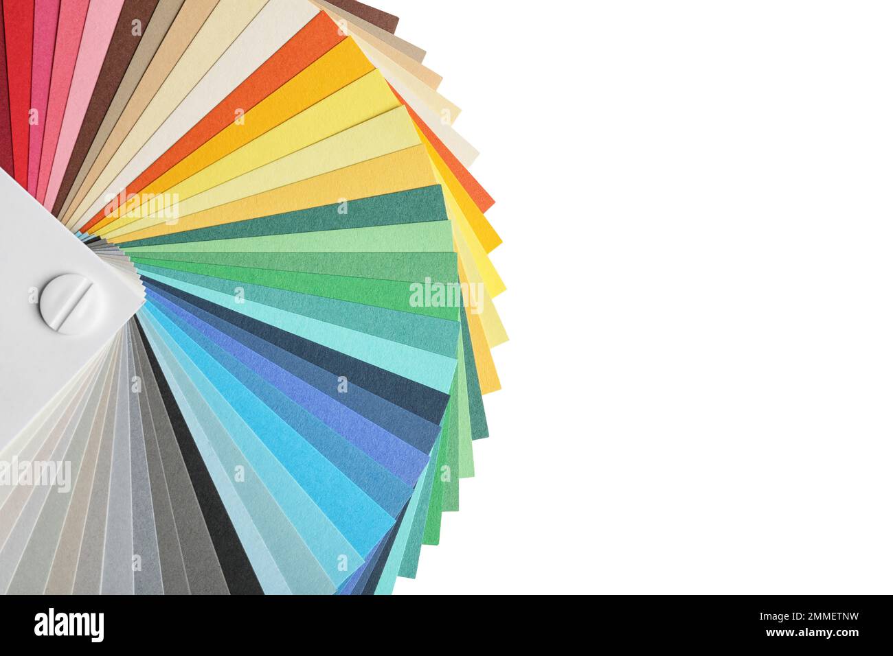 Color palette on white background, top view Stock Photo - Alamy