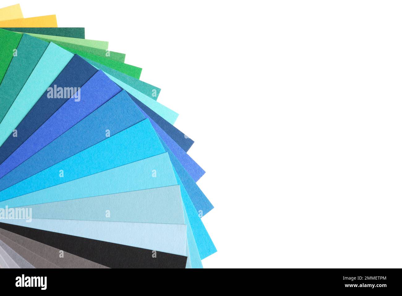 Color palette on white background, top view Stock Photo - Alamy