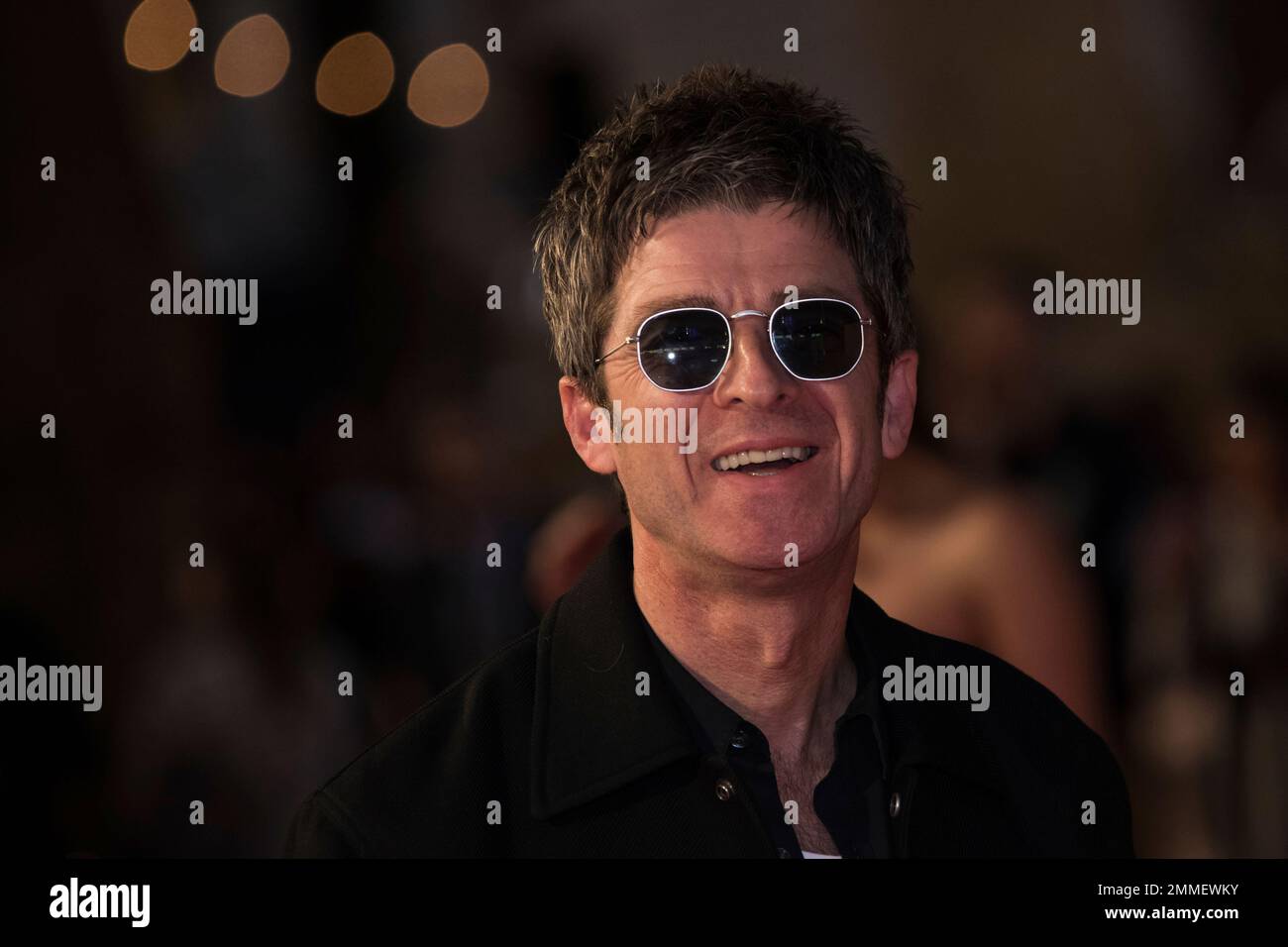 Noel Gallagher poses for photographers upon arrival at the premiere of ...