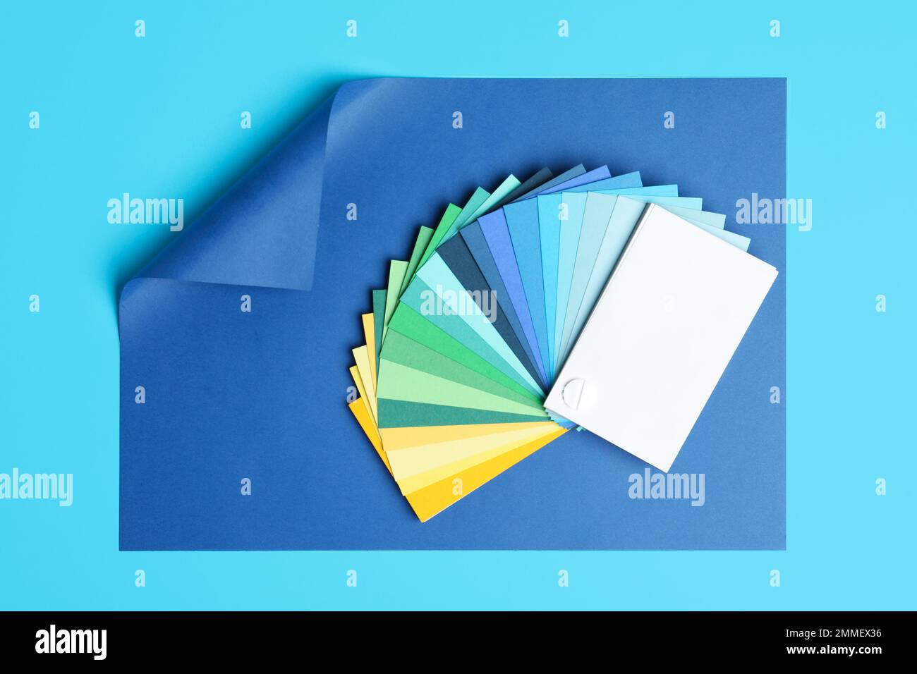 Paper color chart background different hi-res stock photography and ...