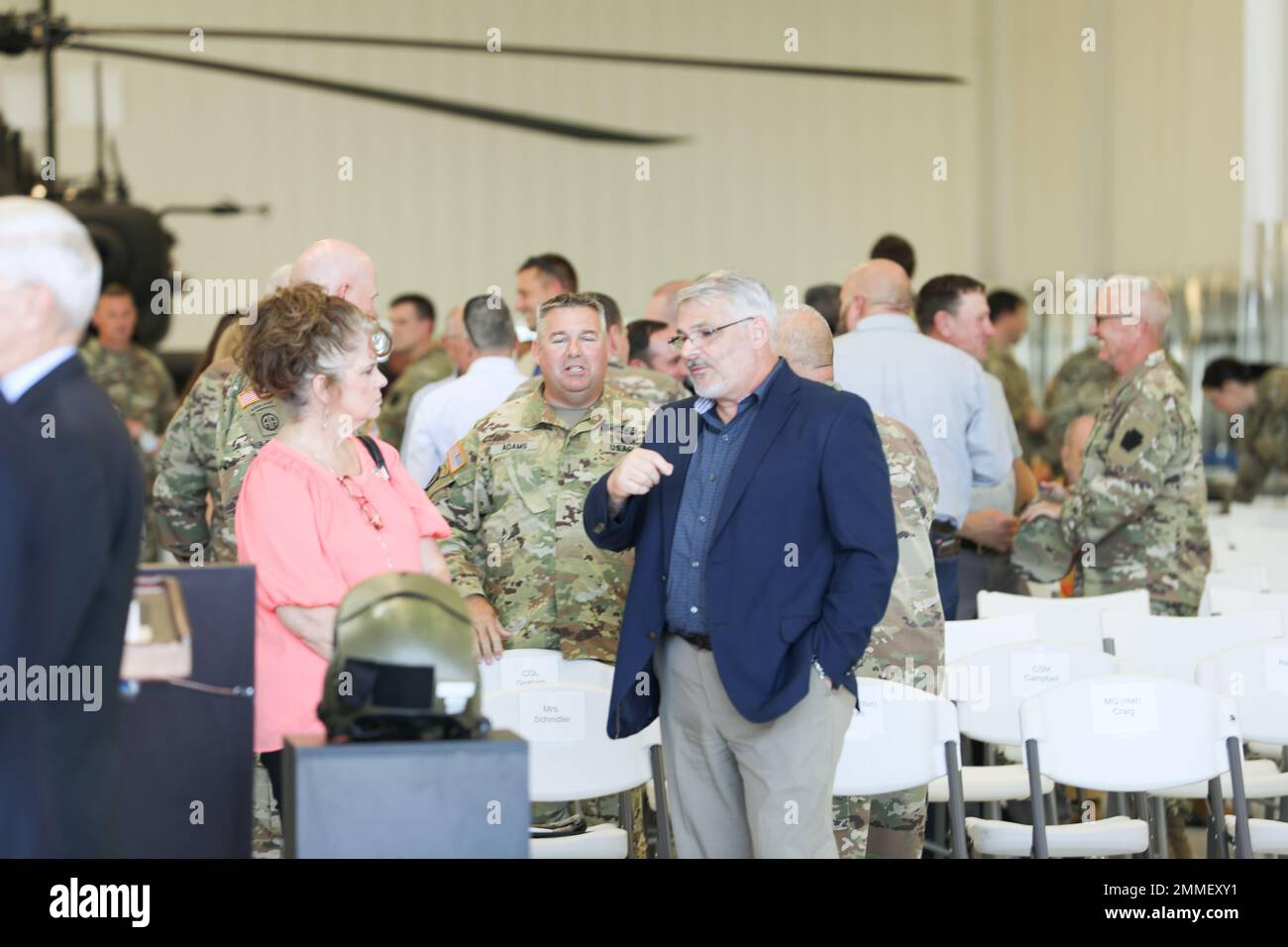 A new helicopter training landing pad at Muir Army Airfield is ...