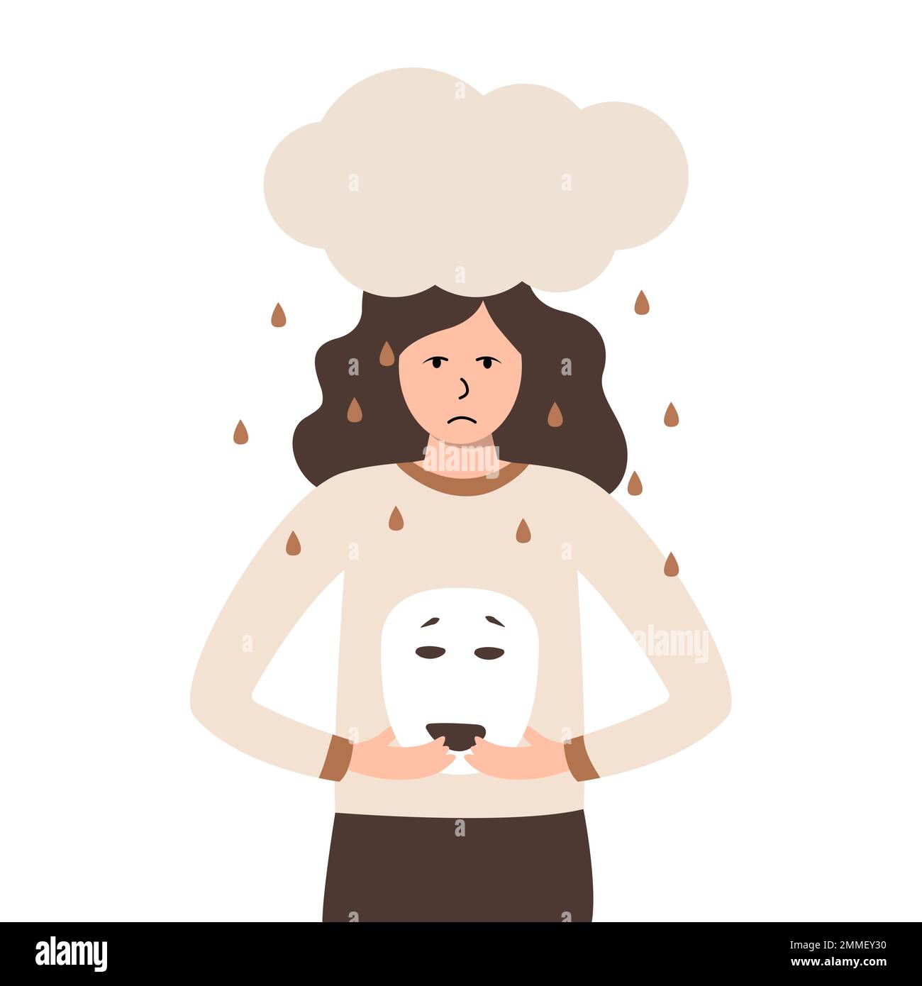 Female Character Depression, Stress. Something seems to be missing ...