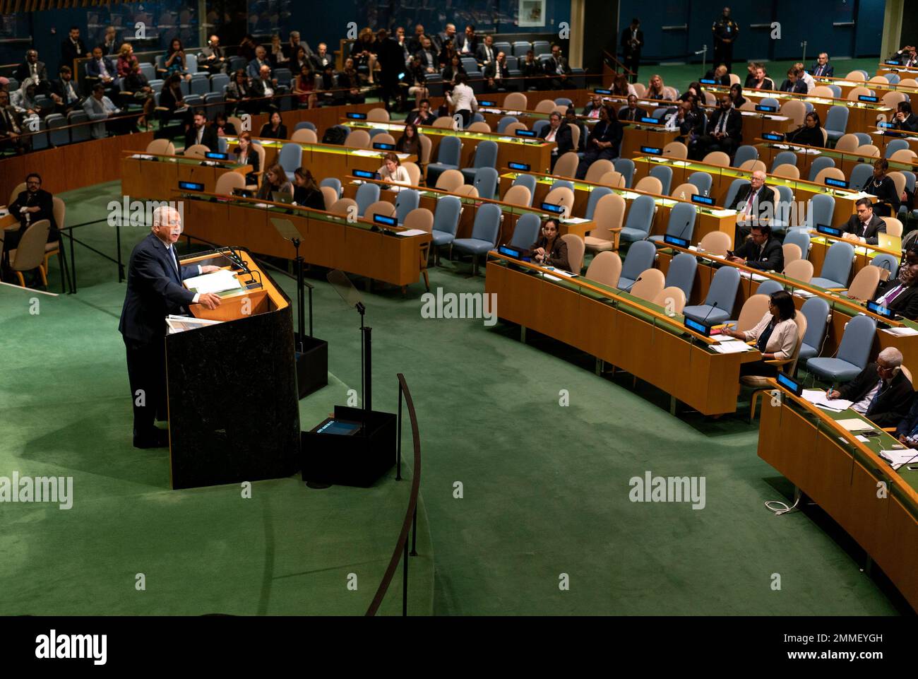 Israeli Prime Minister Benjamin Netanyahu addresses the 73rd session of ...
