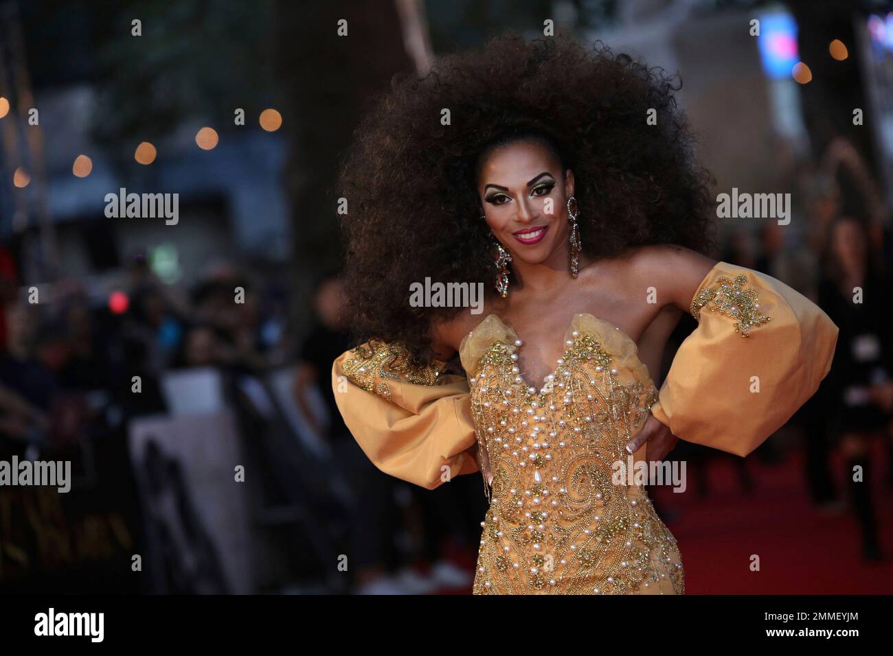 Shangela Laquifa Wadley poses for photographers upon arrival at the ...