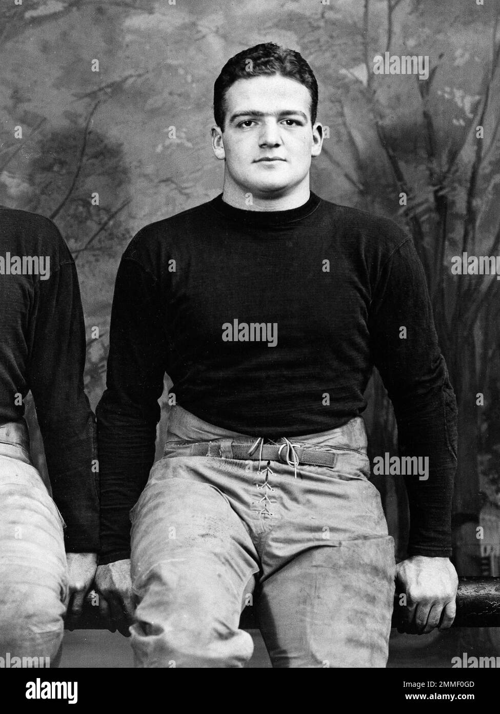 Clint Frank, captain of the Yale football team is shown in 1937. Exact ...