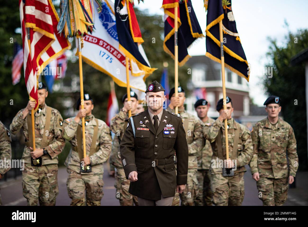 U.S. Army Col. Ed Matthaidess III, commander of 2nd Brigade Combat Team, 101st Airborne Division ...