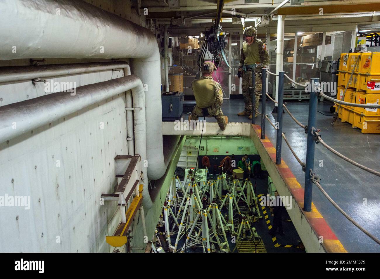 220917-N-JO823-1110 PACIFIC OCEAN (Sept. 17, 2022) A Sailor assigned to ...