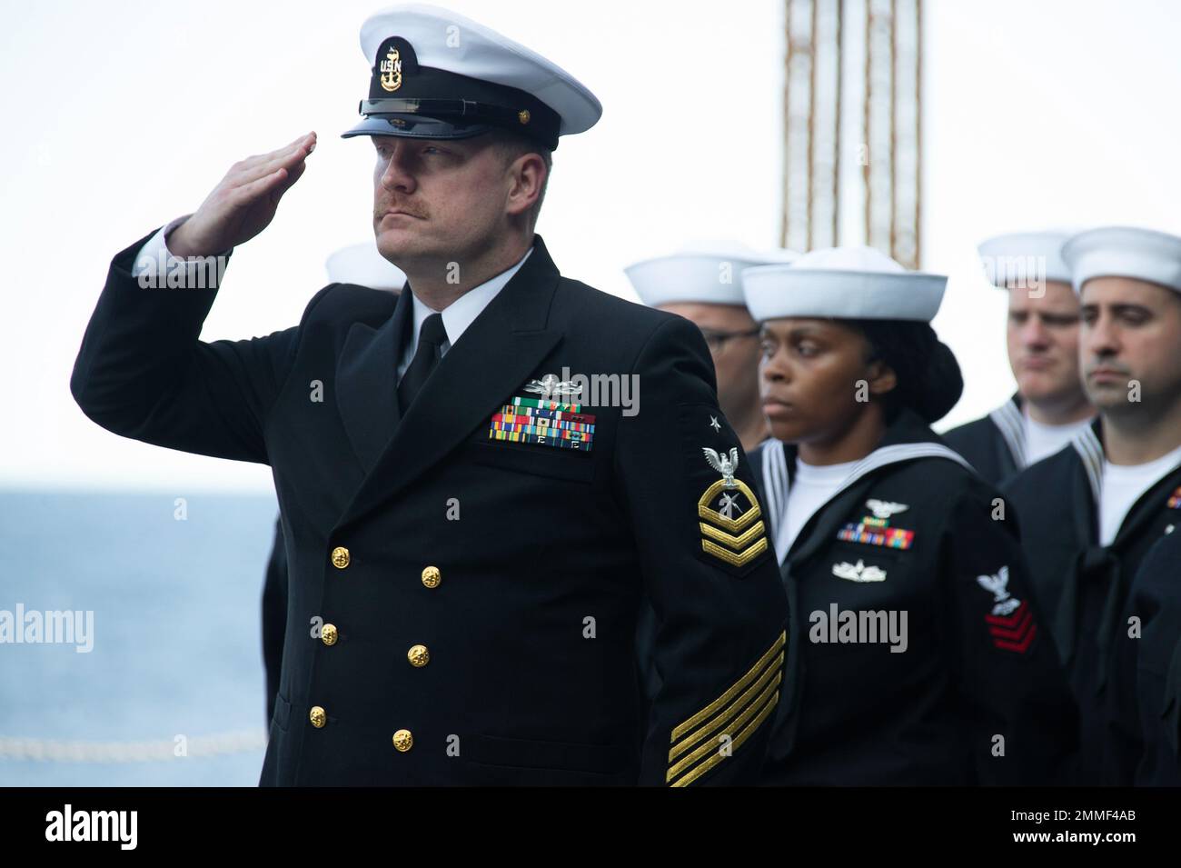 Cryptologic Technician Senior Chief John Cox, from Desoto, Montana ...