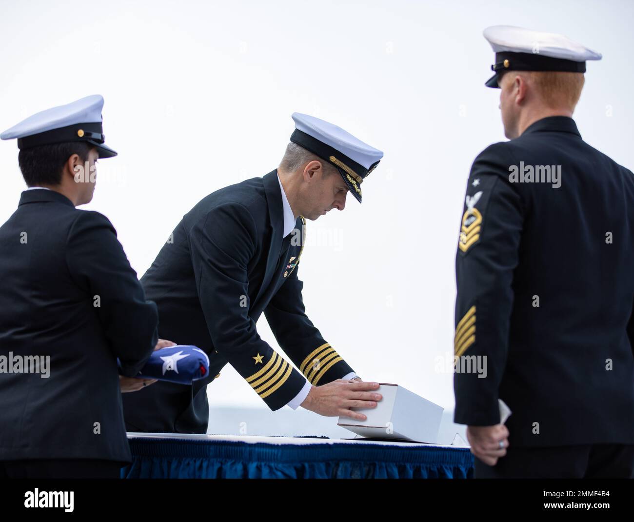220917-N-PL946-1263 ATLANTIC OCEAN (Sept. 17, 2022) Capt. Derek Fix ...
