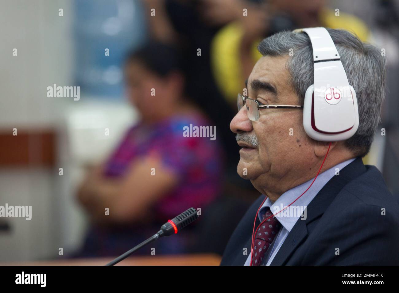 Former director of military intelligence, Jose Rodriguez Sanchez gives ...