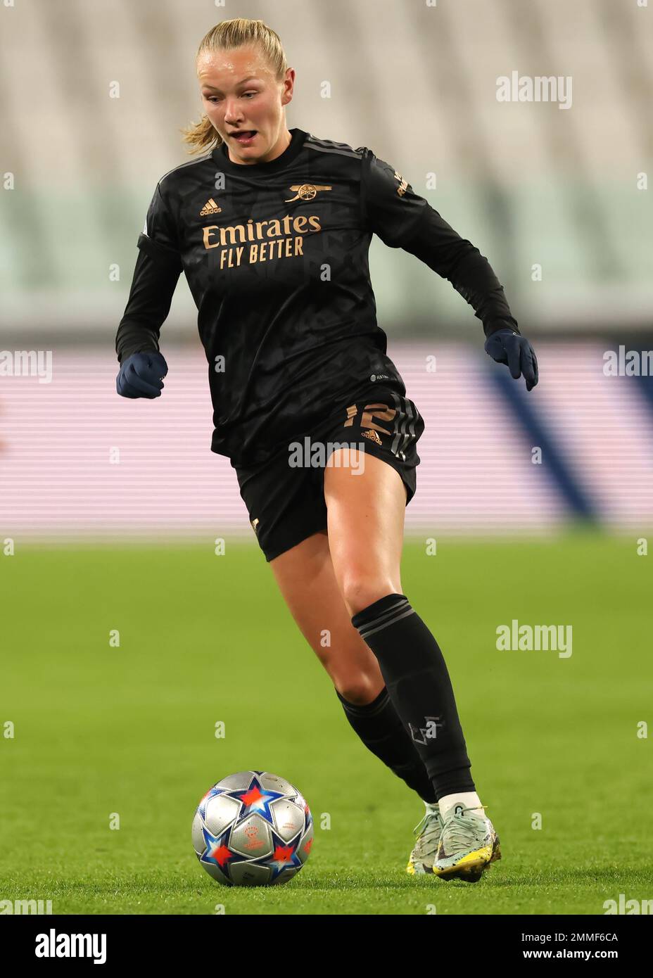 Turin, Italy, 24th November 2022. Frida Maanum of Arsenal during the ...