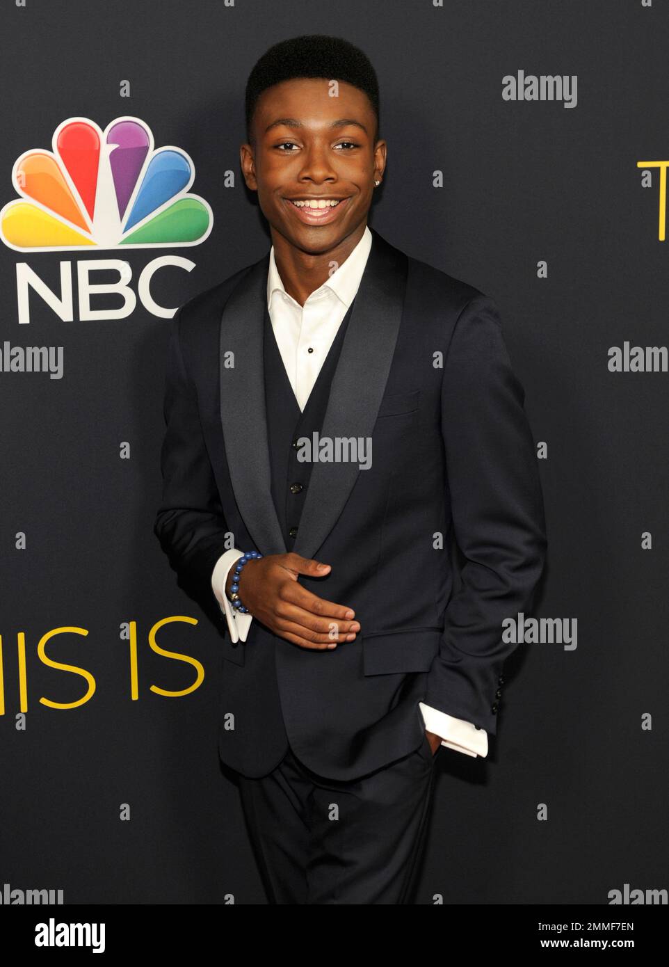 Niles Fitch arrives at a season three premiere screening of "This Is Us ...