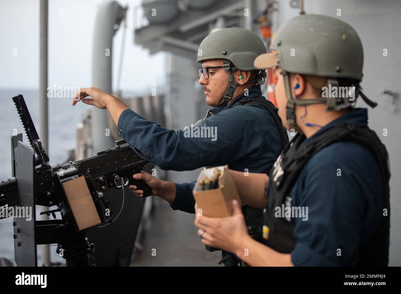 220917-N-LK647-0022 ATLANTIC OCEAN (Sept. 17, 2022) Seaman Christopher ...