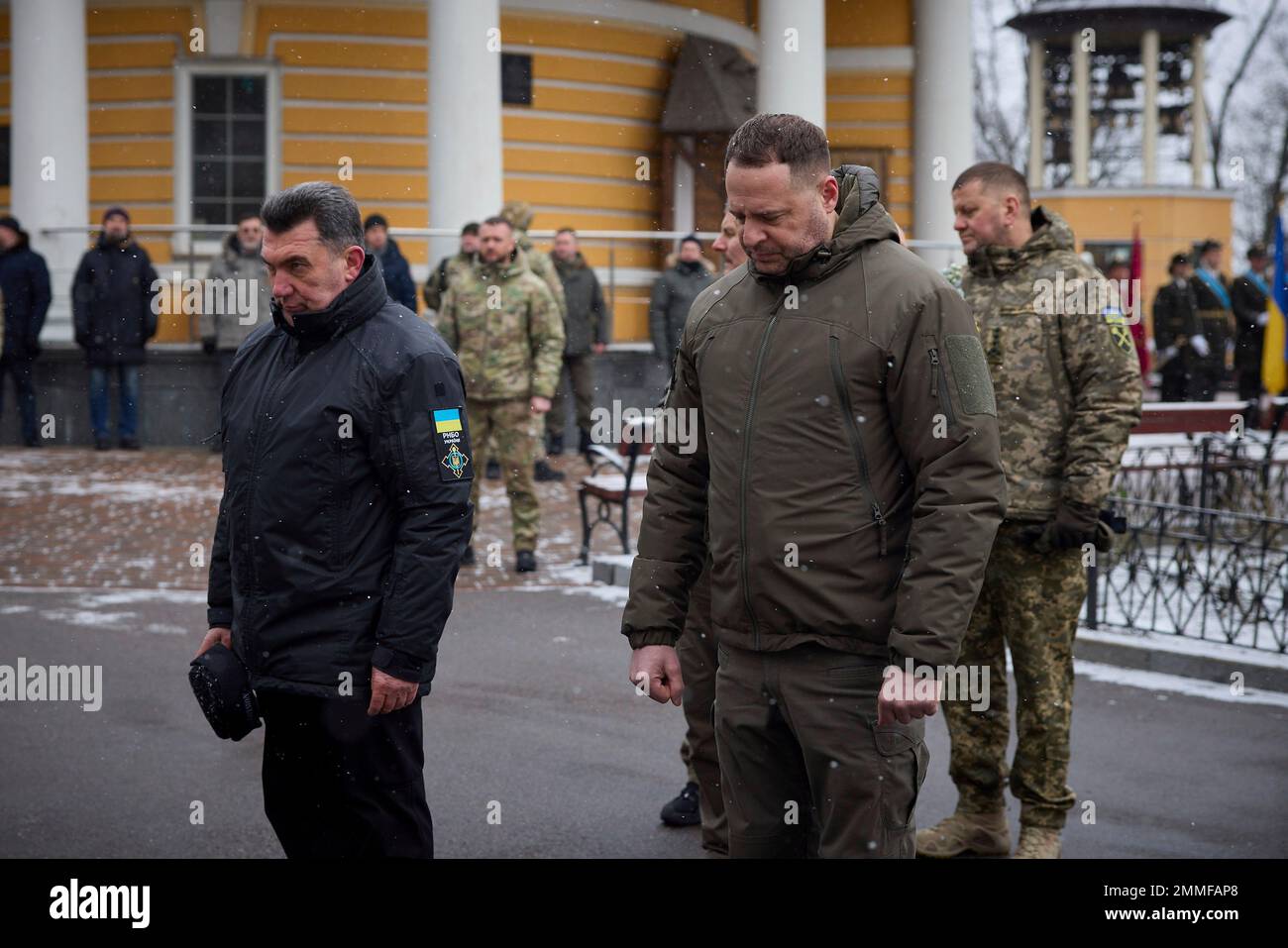 Kyiv, Ukraine. 29th Jan, 2023. Ukrainian chief of presidential staff ...