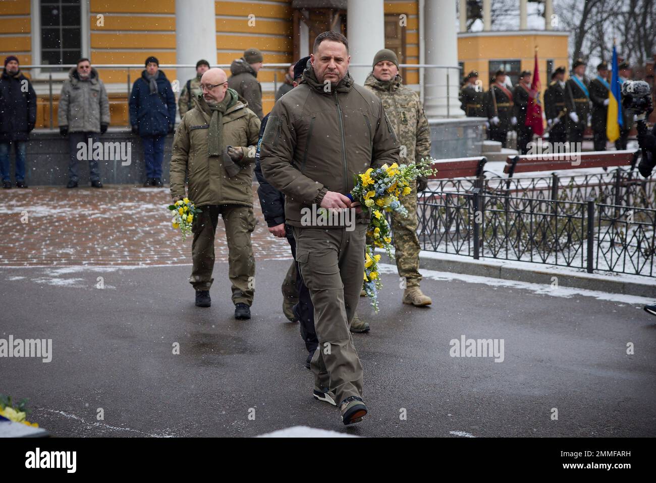 Kyiv, Ukraine. 29th Jan, 2023. Ukrainian chief of presidential staff ...