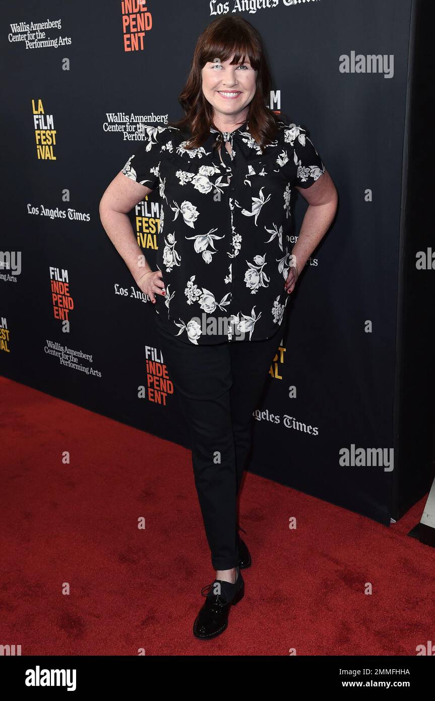 Pam Murphy attends a screening of "All About Nina" at the LA Film ...