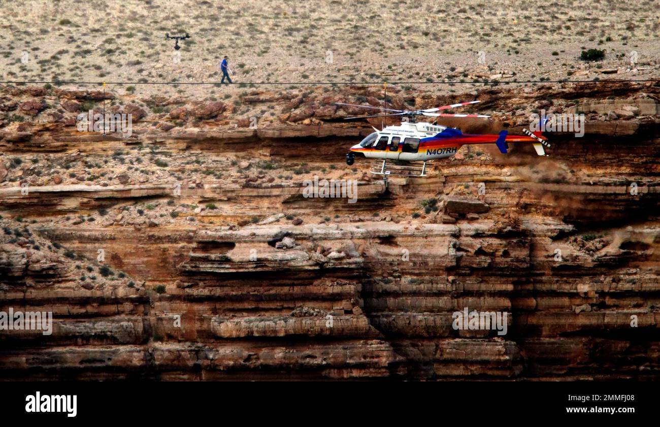 FILE - In this June 23, 2013, file photo, daredevil Nik Wallenda ...