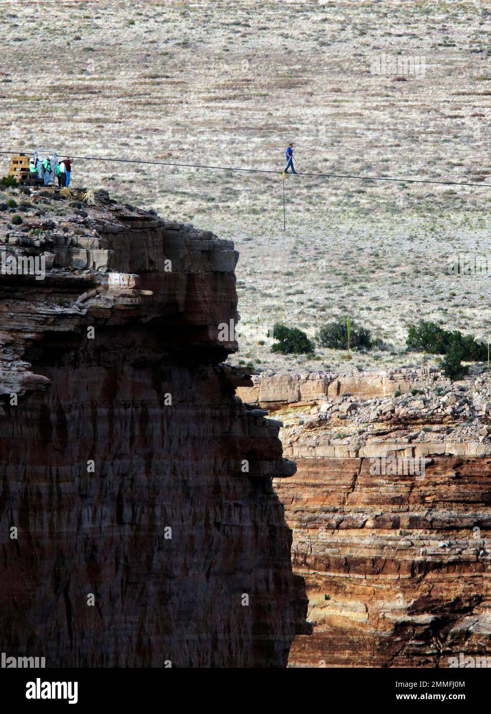 FILE - In this June 23, 2013, file photo, daredevil Nik Wallenda ...