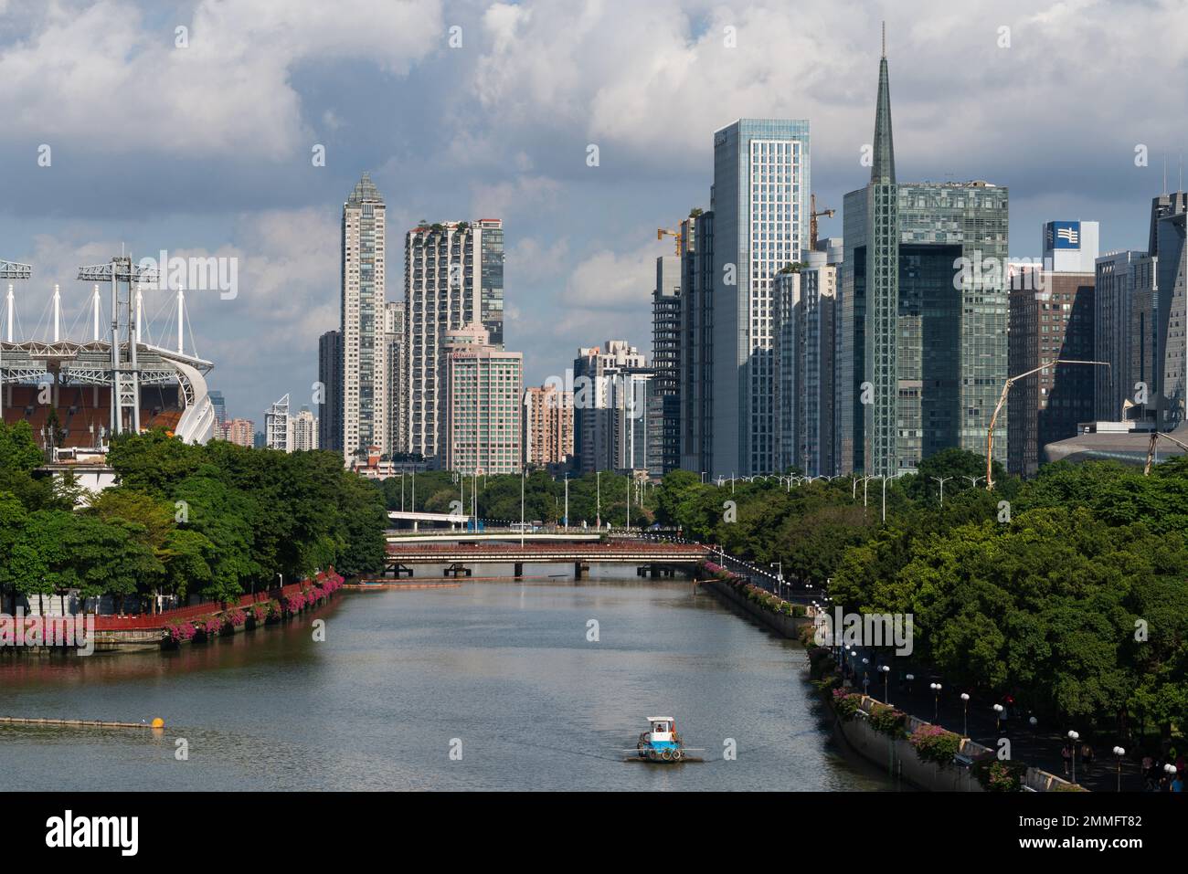 Guangzhou city landscape Stock Photo - Alamy