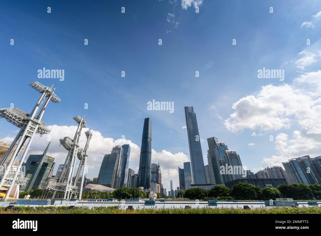Guangzhou city landscape Stock Photo - Alamy
