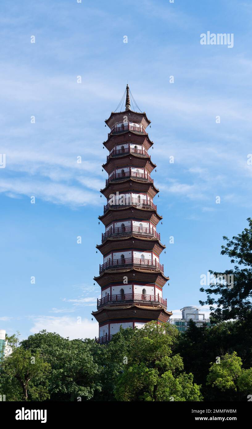 Red post tower Stock Photo - Alamy