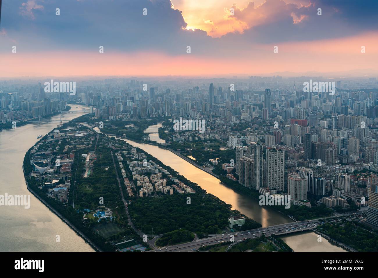 Overlooking the panoramic view hi-res stock photography and images - Alamy