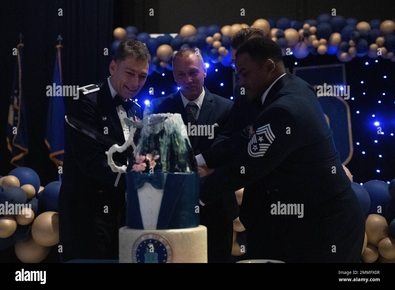 Col. Andrew L. Roddan, 374th Airlift Wing commander, left, and Chief ...