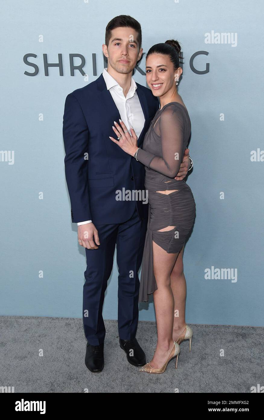 January 26, 2023, Los Angeles, California, USA: Brandon Larracuente and ...