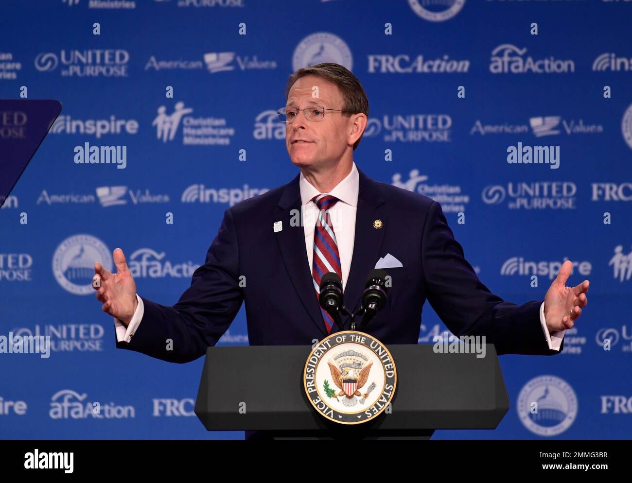 Family Research Council President Tony Perkins speaks at the 2018 ...