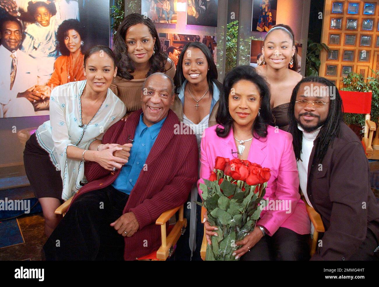 FILE - In this Thursday, May 2, 2002 file photo, members of Bill Cosby ...