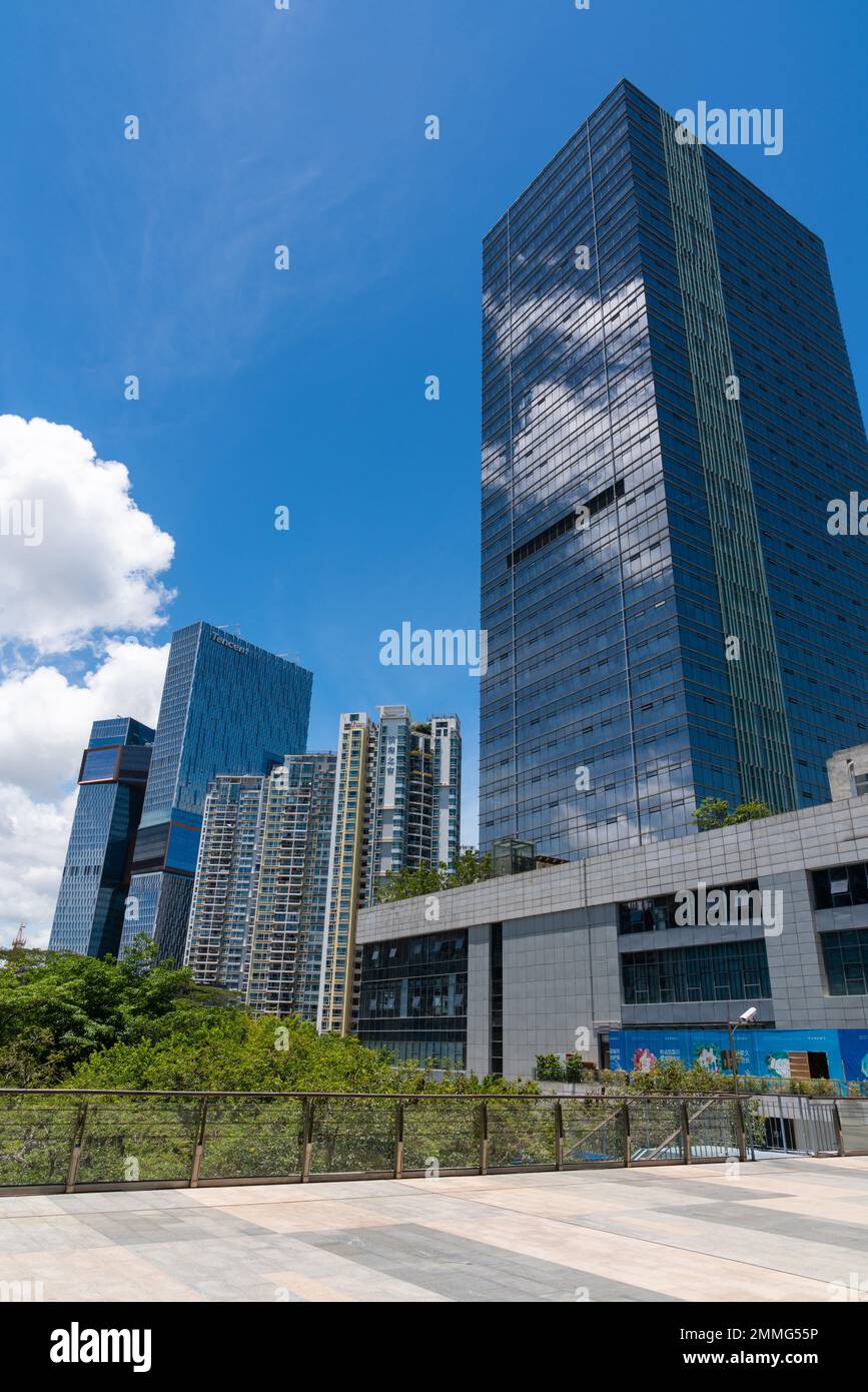 Tencent's headquarters in shenzhen Stock Photo - Alamy