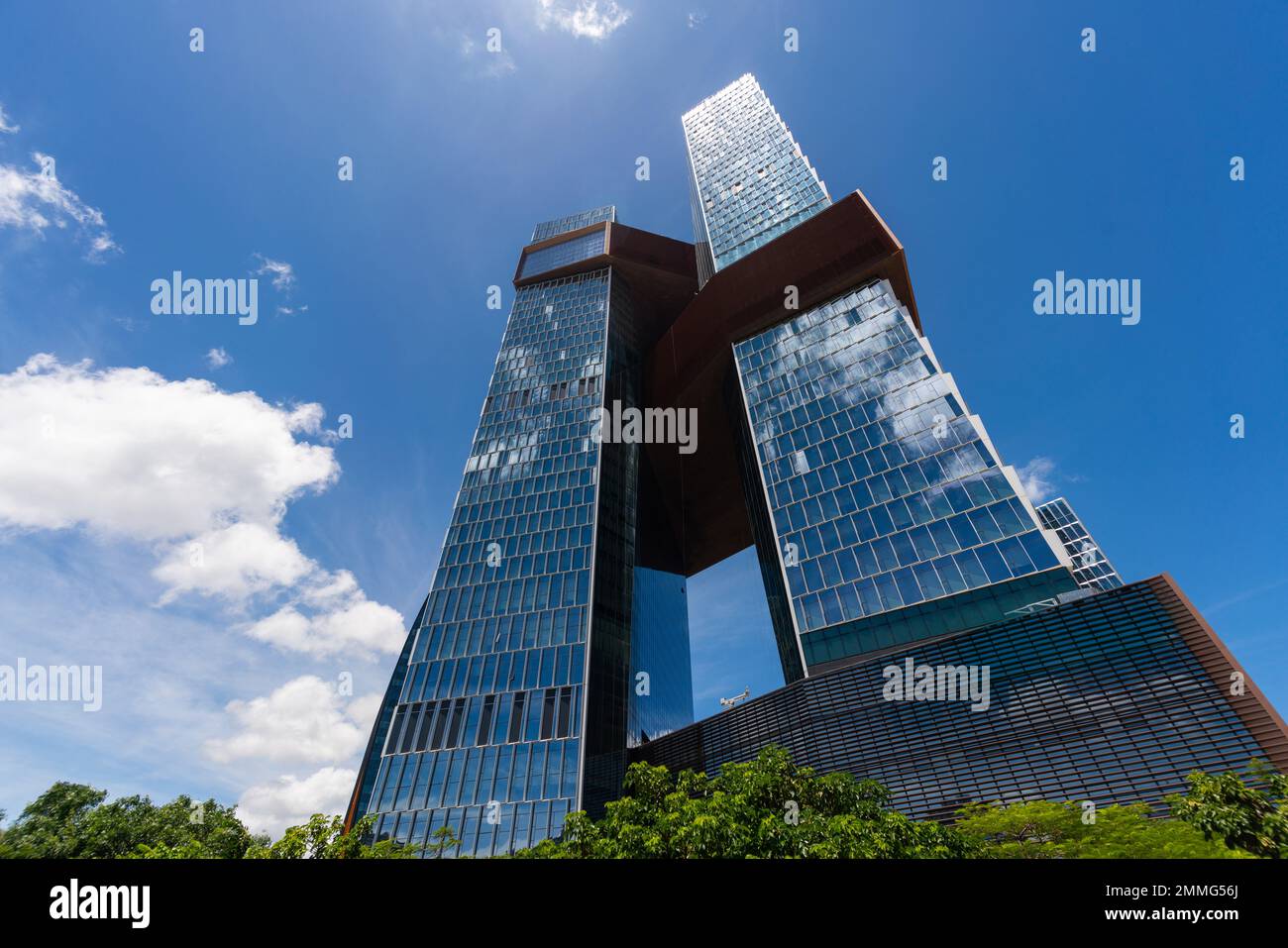 Tencent's headquarters in shenzhen Stock Photo - Alamy