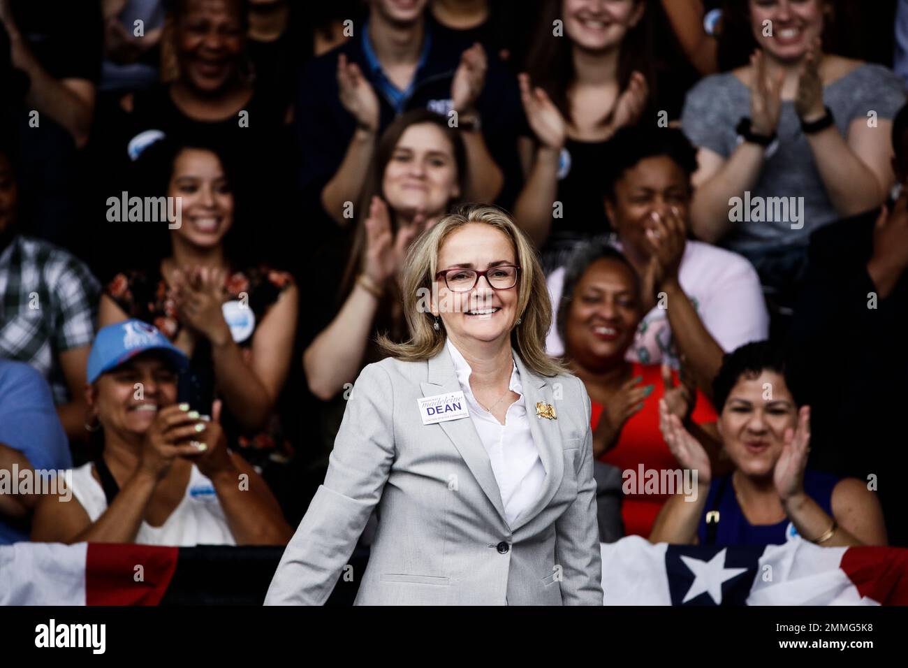 State Rep. Madeleine Dean, D-Montgomery, during a campaign rally for ...