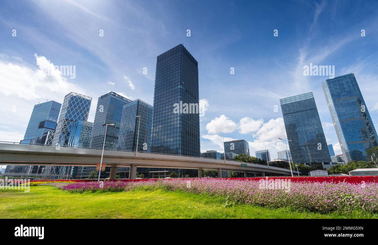 Shenzhen science and technology park Stock Photo - Alamy