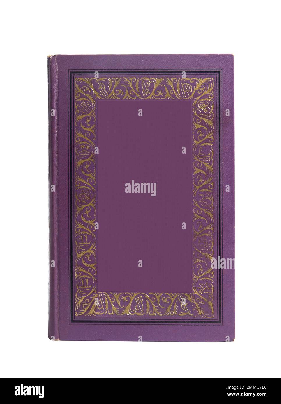 Hardcover book on white background. Space for design Stock Photo - Alamy