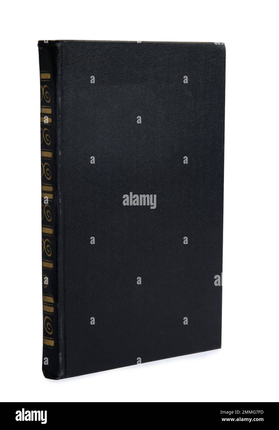 Hardcover book on white background. Space for design Stock Photo - Alamy
