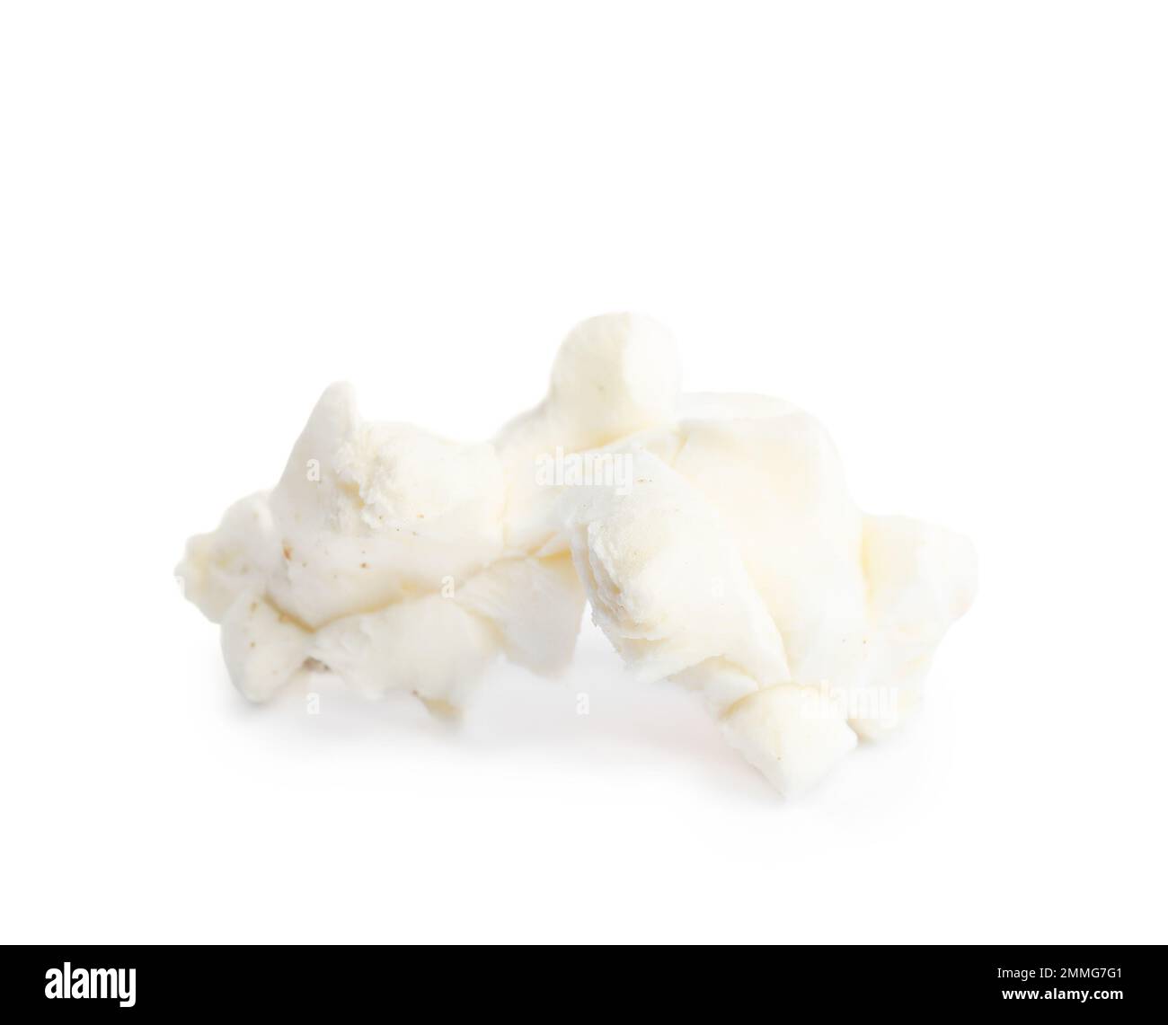 Tasty fresh pop corn isolated on white Stock Photo - Alamy