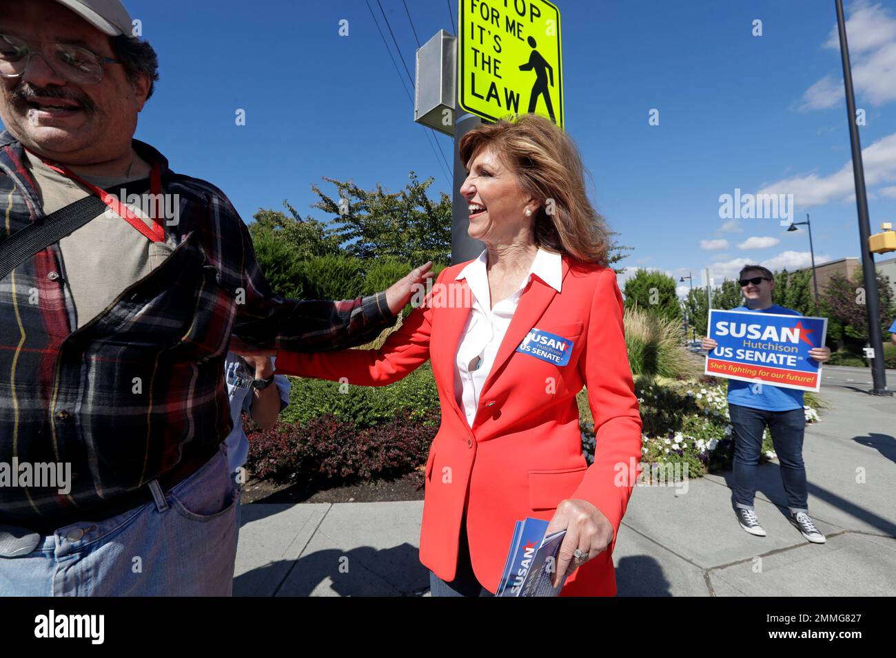 In this Monday, Sept. 17, 2018 photo, Republican U.S. Senate candidate ...