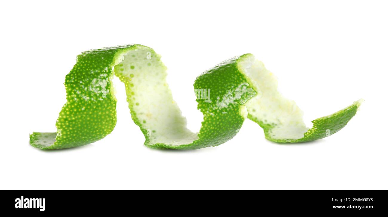 Spiral lime peel hi-res stock photography and images - Alamy